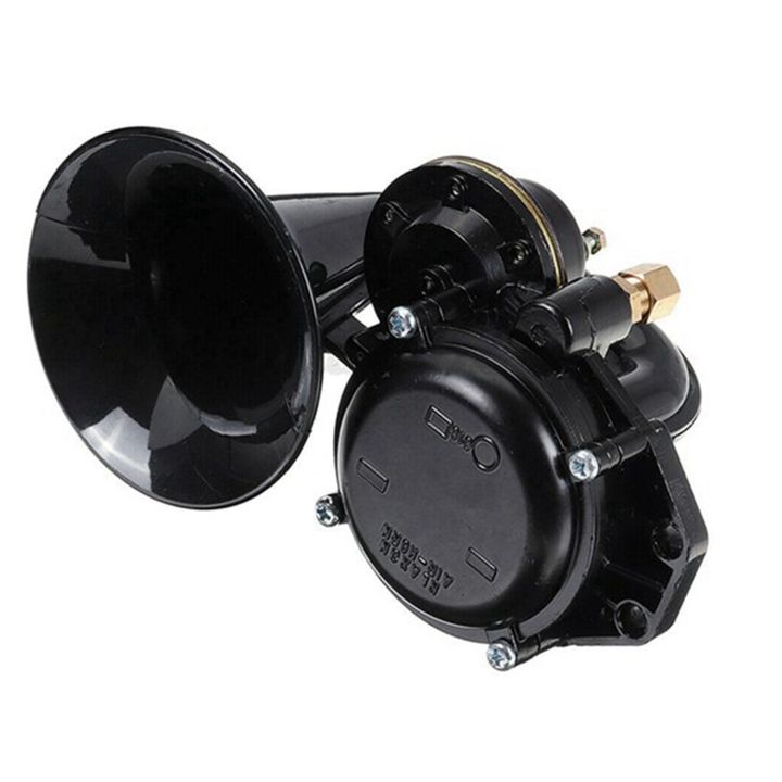 12V/24V Auto Air Horn Loud Truck Trumpet Air Horn with Electric Valve ...