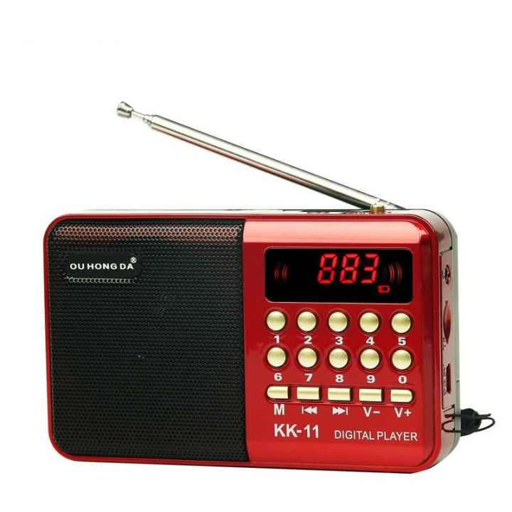 YUEGAN Rechargeable USB and microSD Slot Mini FM Radio YG011U | Daraz.lk