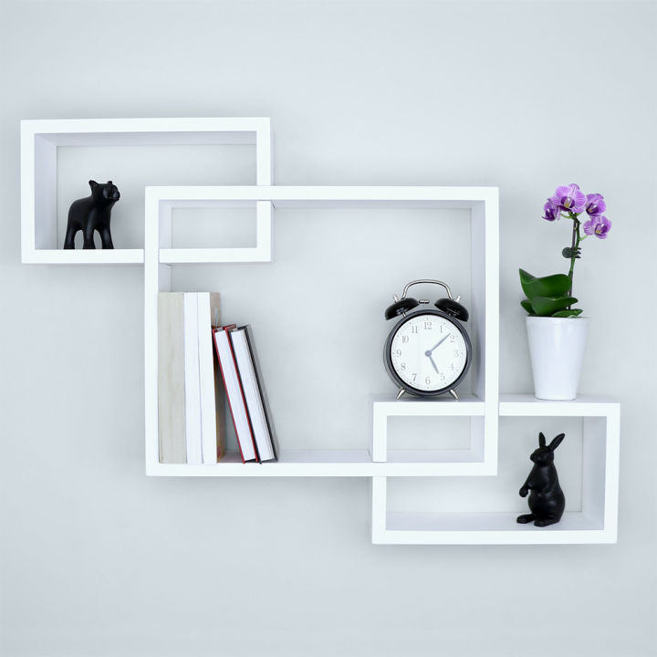 Wall Rectangle Floating Shelf (350X300X250mm) | Daraz.lk