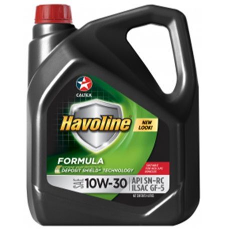 Caltex Havoline 10W-30 Multigrade Engine Oil 4L for Passenger Cars Vans ...