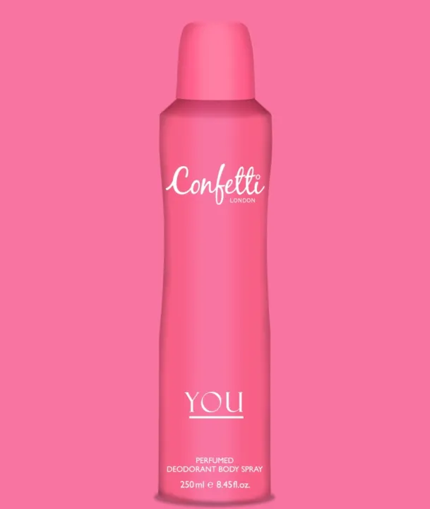 Confetti London Women You Deodorant Body Spray 250ml | Daraz.lk