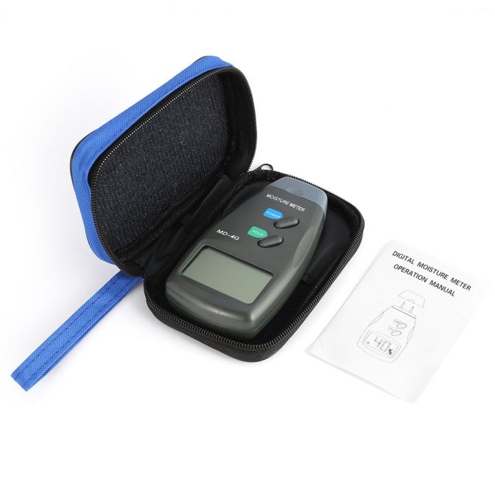 Md-4G 4 Pin Digital Wood Moisture Humidity Meter Damp Detector Tester 5 ...