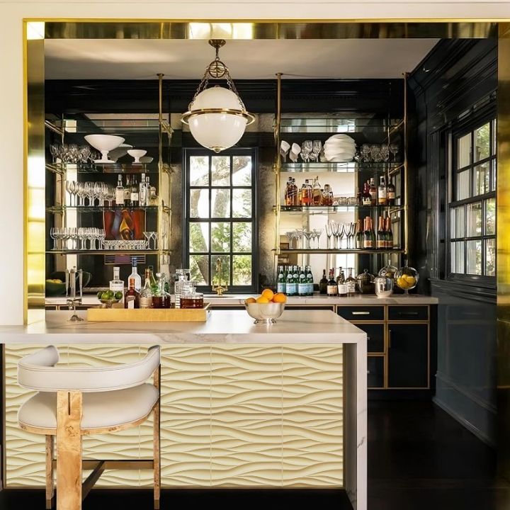 Panels covered can be, wall panels 3D shallow for interior wall ...
