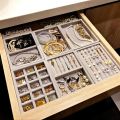 New Drawer DIY Jewelry Storage Tray Ring Bracelet Gift Box Jewellery ...