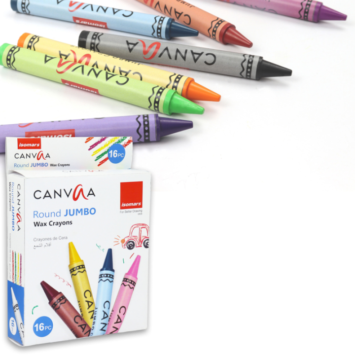 Isomars Round Jumbo Crayons | Daraz.lk