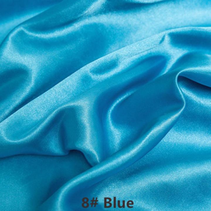 40 Colors Linens Satin Lining Fabric Wedding Anchor Live Broadcast ...