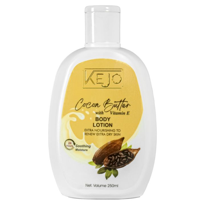 Kejo Cocoa Butter with Vitamin E Body Lotion – 250ml | Daraz.lk