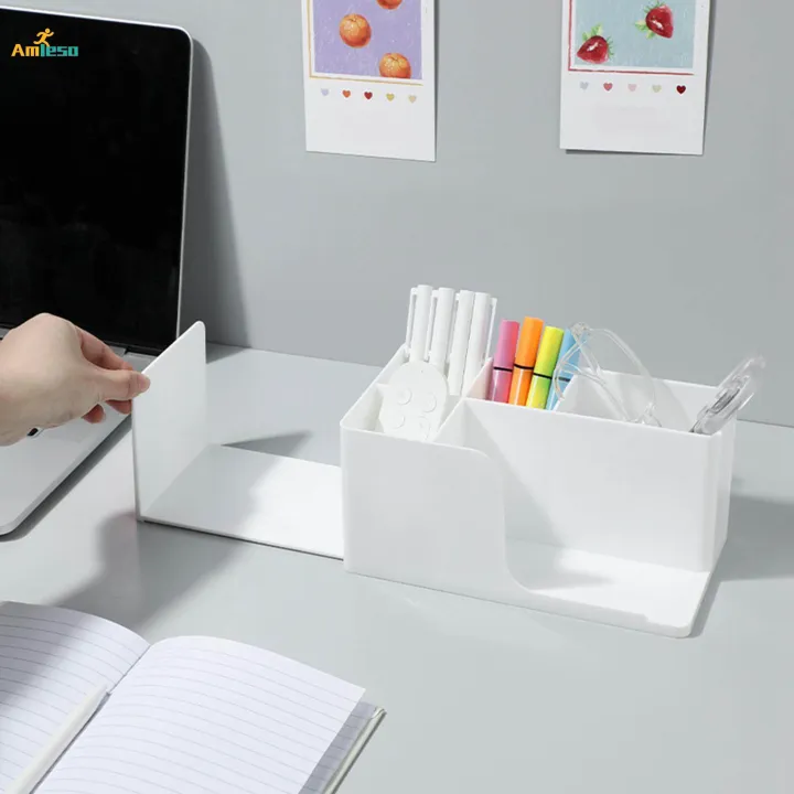 Desk Organizer Desktop Marker Pen Holder for Vanity Table School ...