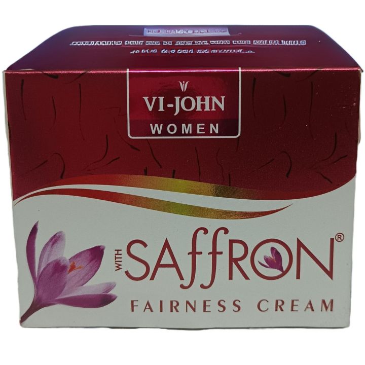 VI - JOHN Advanced Saffron vjsm Fairness Face WHITENING CREAM for ...