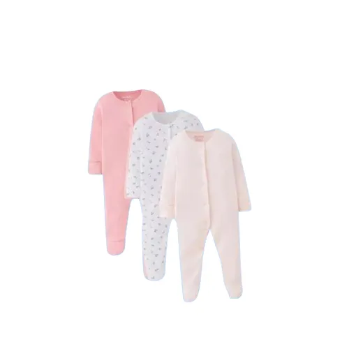Colourful Baby Sleep Suits for Girl Babies 3pcs pack - export quality ...