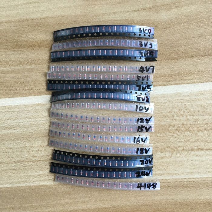 【DM bag factory Store】(NEW)LL34 SMD Zener diode 1/2W 3v-24v 15 kids ...