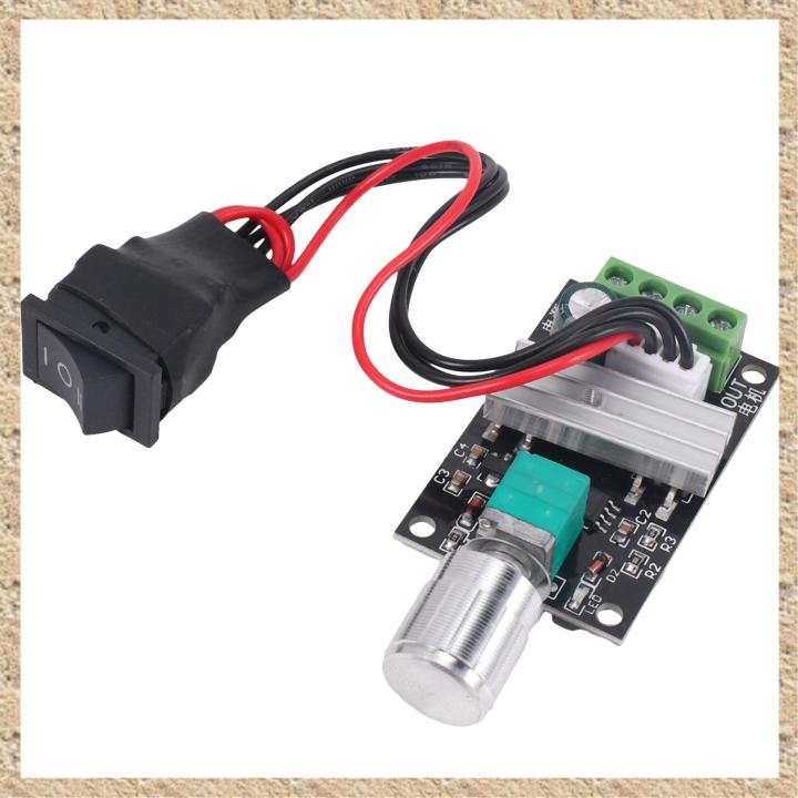 6V 12V 24V 3A PWM DC Motor Speed Controller Forward Reverse Switch Control 1203B | Daraz.lk