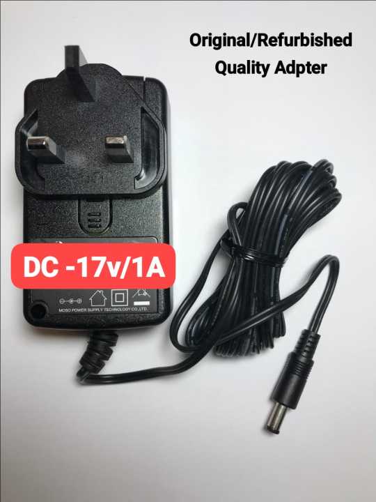 DC 17v / 1A , AC 100-240V to DC 17V Power Cable Transformer Wall ...