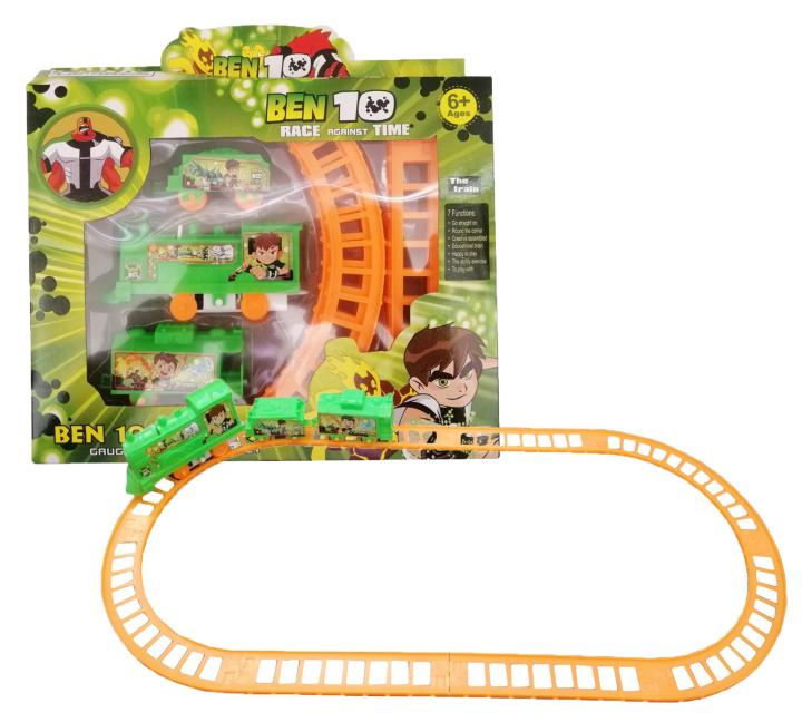 Train Set Battery Operated Ben 10 Spider Man Electric Train Set Gifts ...