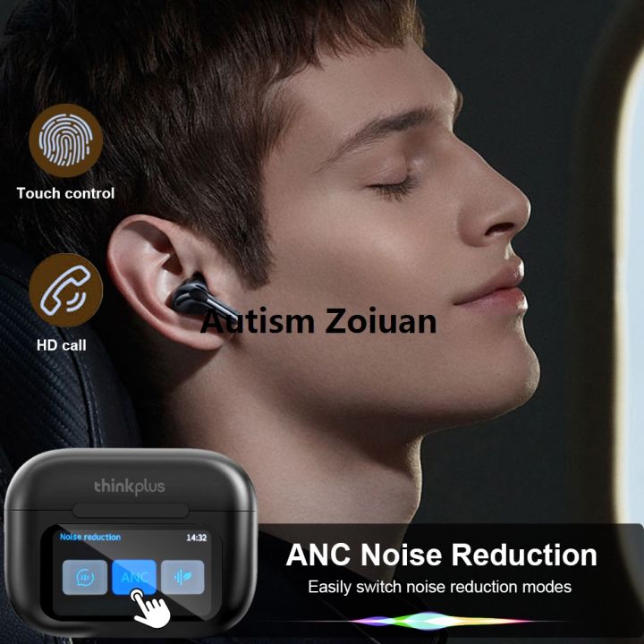LED Headset Call Microphone HD Noise Reduction ANC Bluetooth Original ...