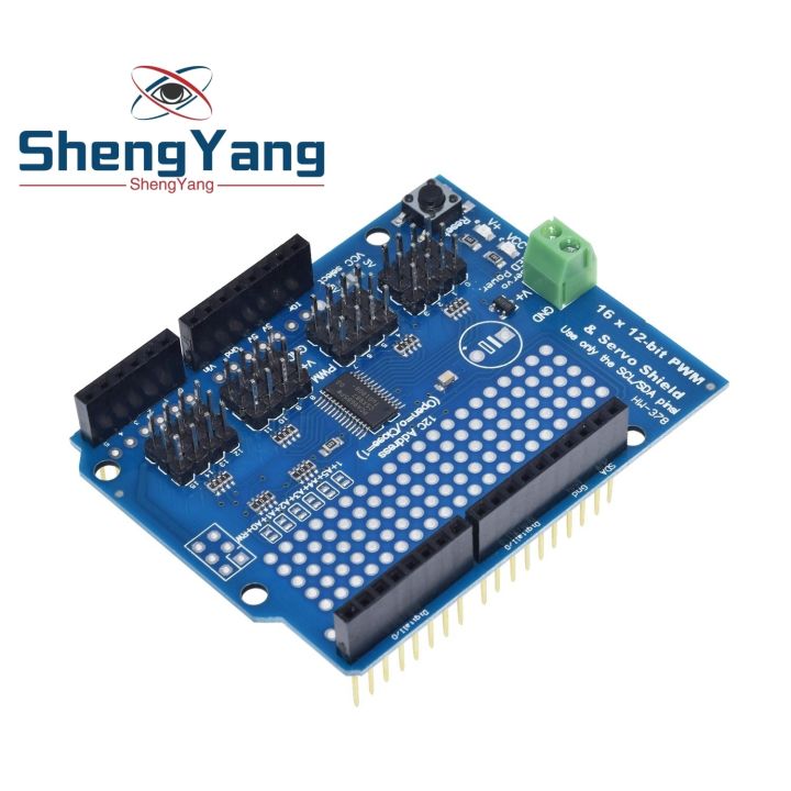 Motor/Stepper/Servo/Robot Shield for Arduino I2C v2 Kit w/ PWM Driver TOP | Daraz.lk