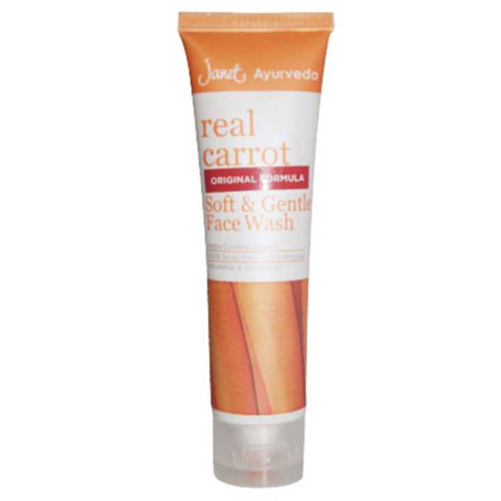 Janet Real Carrot Soft & Gentle Face Wash 100Ml | Daraz.lk