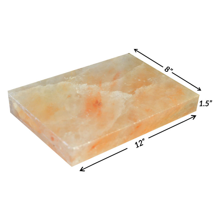 EverHealthy Himalayan Salt Cooking Slab (12"x8"x1.5") | Daraz.lk