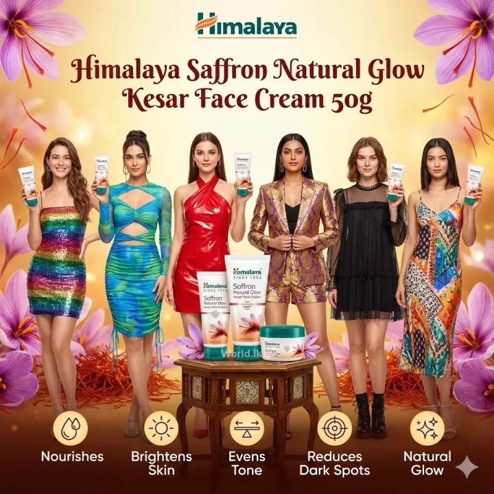 Himalaya 50g NATURAL SAFFRON Glow Kesar Fairness Face Cream Phyto ...