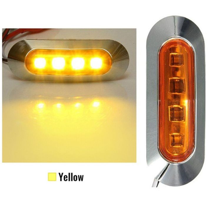 【Yellow】 Truck Light External for Car Trailer Caravan Light 24v Marker ...
