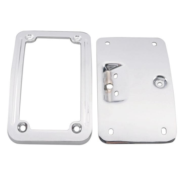 Motorcycle License Plate Mounting Frame Kit for Softail Heritage ...