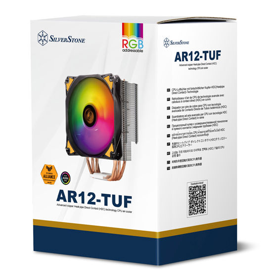 SilverStone AR12-TUF RGB CPU Air Tower Cooler | Daraz.lk