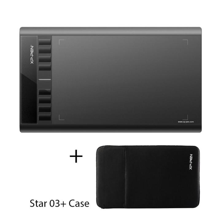 XPPen Star03 V2 Digital Drawing Tablet 10*6 Inch Graphics Tablet with 8 Express Keys 8192 ...