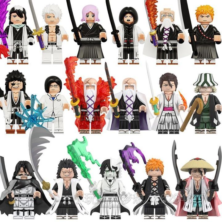【New Trend】WM6164 Compatible with LEGO Bleach Kurosaki Ichigo Kyoraku ...