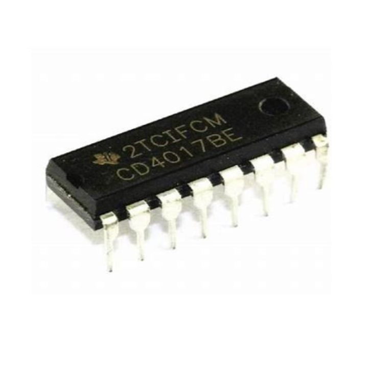 5 pcs of CD4017 Decade Counter Divider IC | Daraz.lk