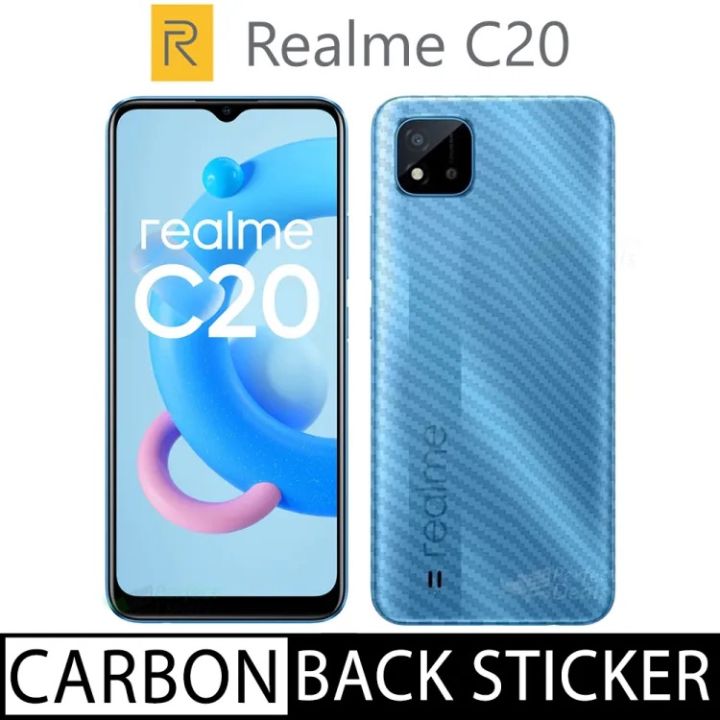 Carbon fibre back sticker for realme C11 2021 / C20 | Daraz.lk