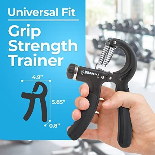 Adjustable Spring Grip Force Finger Exercise Massage Fitness Equipment ...