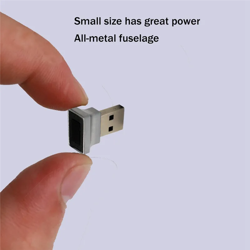 1 Piece USB Fingerprint Reader USB Fingerprint Scanner for Windows 10 ...
