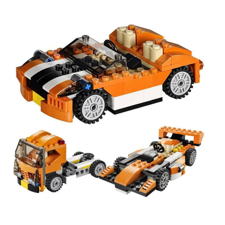 (119+ Pieces) 3 Model Architect Sunset Speeder Brick/Block/Lego Set ...