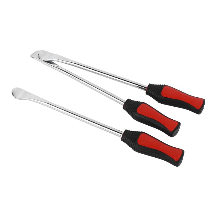 Motorcycle Tire Removal Tool Tire Spoon Lever Tool Kit Valve Cores Easy ...