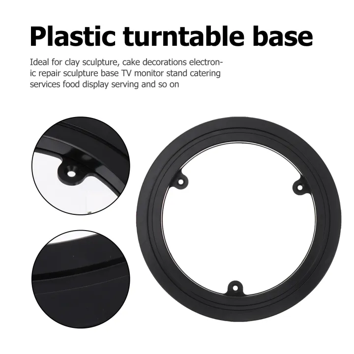 Plastic Rotating Table Base Turntable Bearing Swivel Plates Degree Tool ...