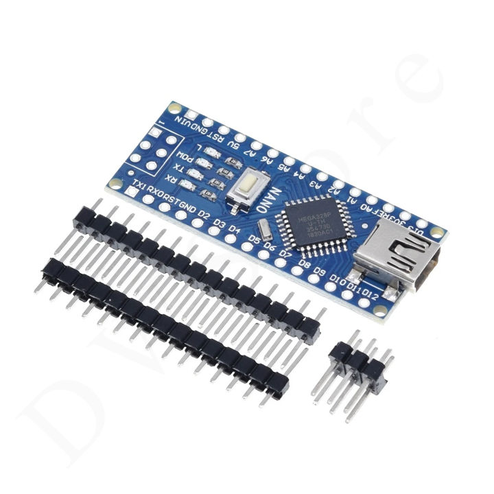 USB Mini V3 Arduino Nano 3.0 Bord With Bootloader ATMEGA328P IC CH340 USB Driver 16Mhz - Without ...