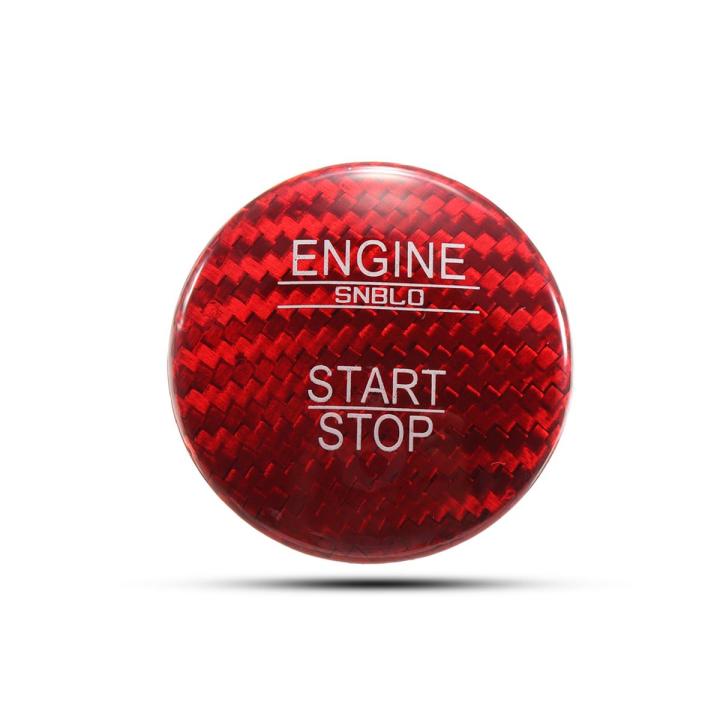 Carbon Motors Fiber Engine Start Button Cover Cap For Mercedes Benz ...