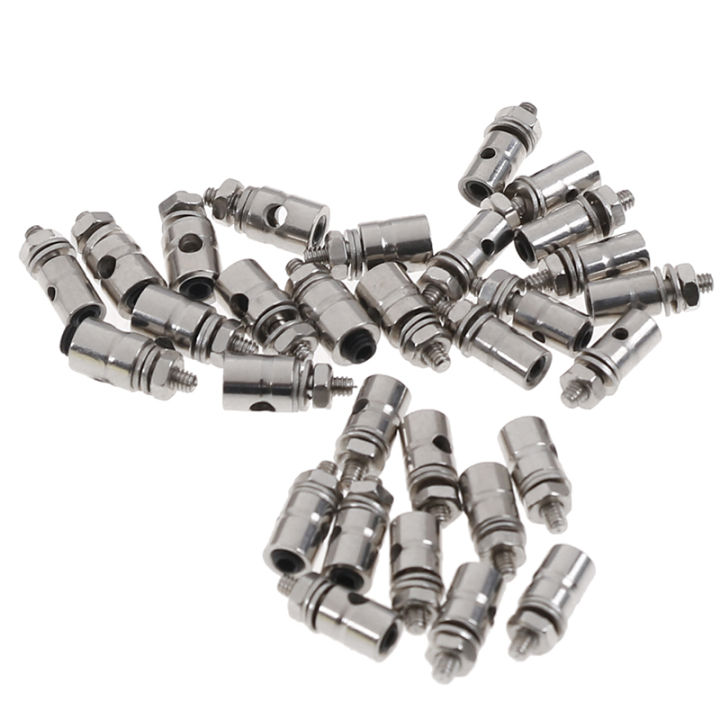 10Pcs RC Airplane Boat Pushrod Linkage Stopper Servo Connectors YUEYING ...