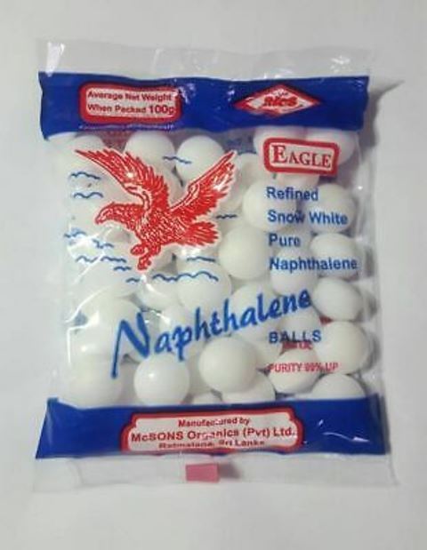 Refined Snow White Pure Naphthalene Balls 100g - Seagull or Eagle ...
