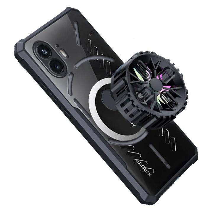 For Nothing Phone 2 shockproof bumper 03 game cooling transparent Heat ...
