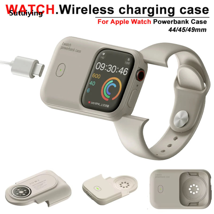 Sutuiying Power Bank For Apple Watch 49mm 45mm 44 46mm Protable ...