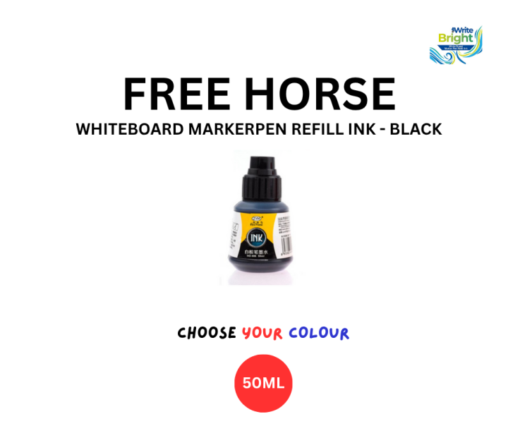 Whiteboard Markerpen Refill Ink Black Colour | Whiteboard Markerpen ...