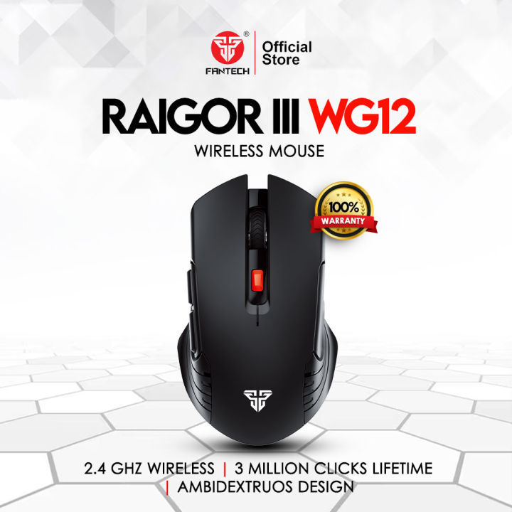 FANTECH RAIGOR III WG12 - Wireless Gaming Mouse | Daraz.lk
