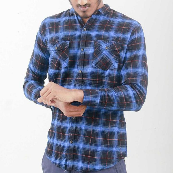 Smash Men's Shirt - Blue | Daraz.lk