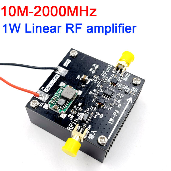 10mhz-2000mhz 1w Linear Rf Power Amplifier Hf Fm Vhf Uhf For Ham Amp ...