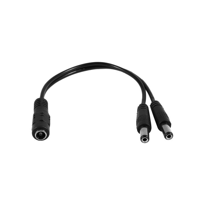 5.5x2.1mm 1 to 2 M/F DC Splitter Cable for Security CCTV Camera | Daraz.lk