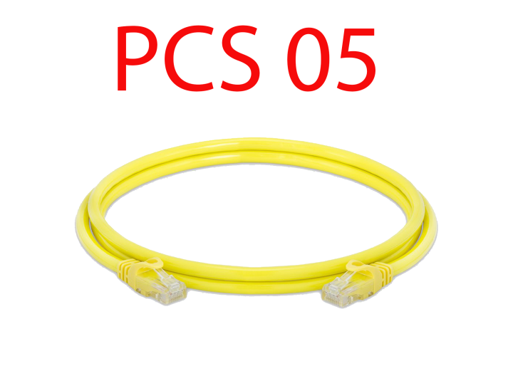 Cat5 with RJ45 Connector 1.5 meters (Yellow) | Daraz.lk
