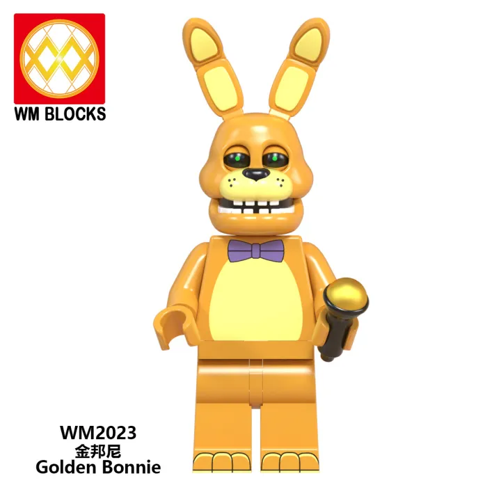 Single Sale Five Nights At freddy Mini Building Blocks FNAF Nightmare ...