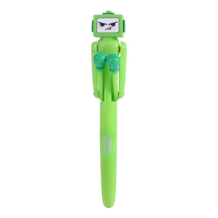 Color Creative Funny Robot Boxing Pen Lovely Delicate Play Game Writing ...