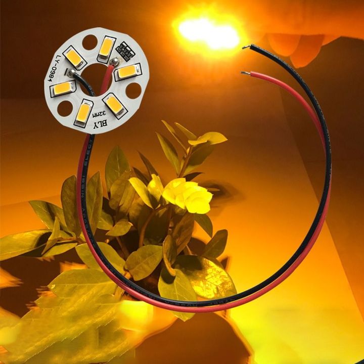 High Brightness LED Color Lamp Bead 3W 5V White/Blue/Yellow/Purple ...